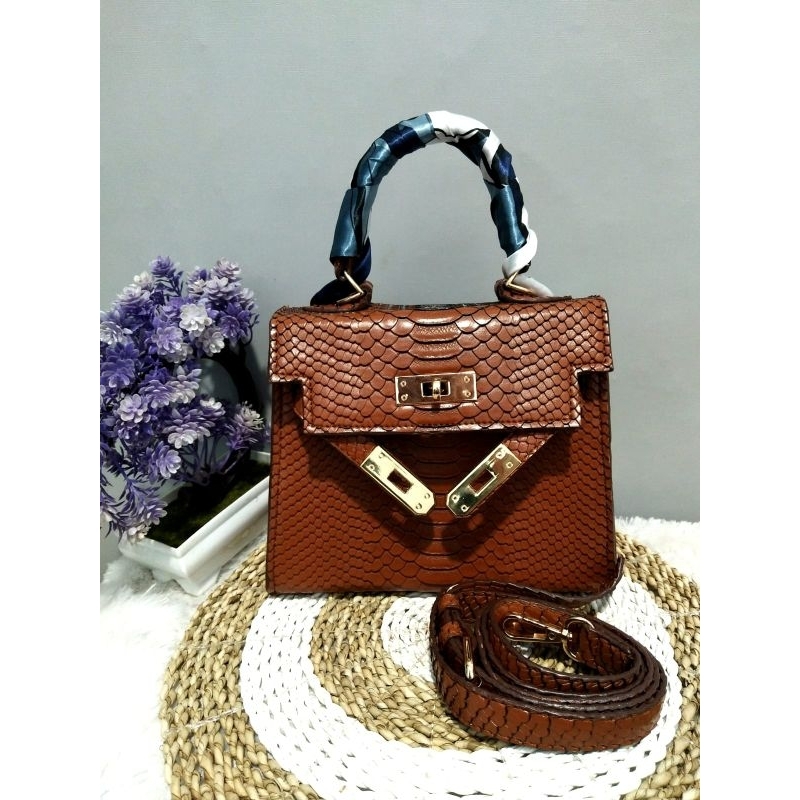 Jual tas KELLY SNAKE ( import ) | Shopee Indonesia