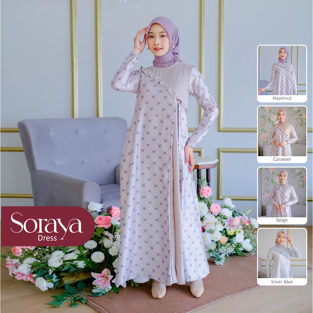 Jual Soraya Gamis Payet Couple (GAMIS SAJA) | Shopee Indonesia