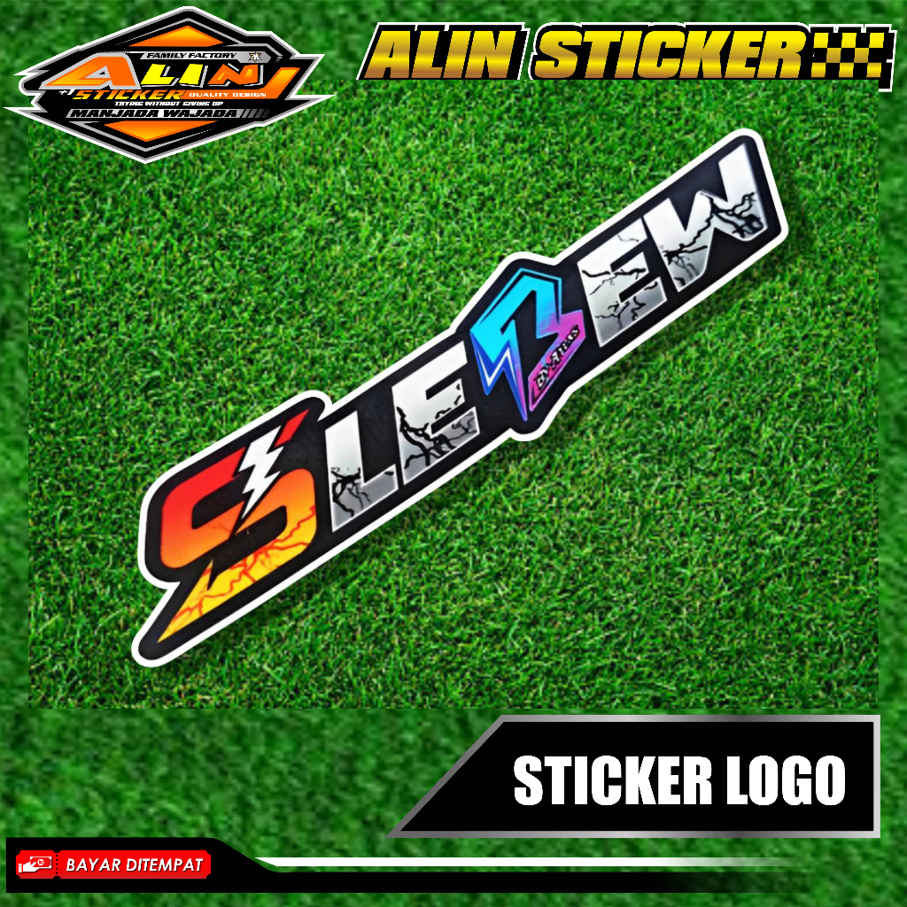 Jual Sticker Slebew Viral 4 X 10 CM Sticker Kata2 Viral Print Cut ...