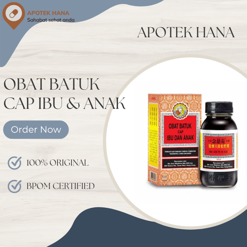 Jual Obat Batuk Cap Ibu dan Anak Sirup | Shopee Indonesia