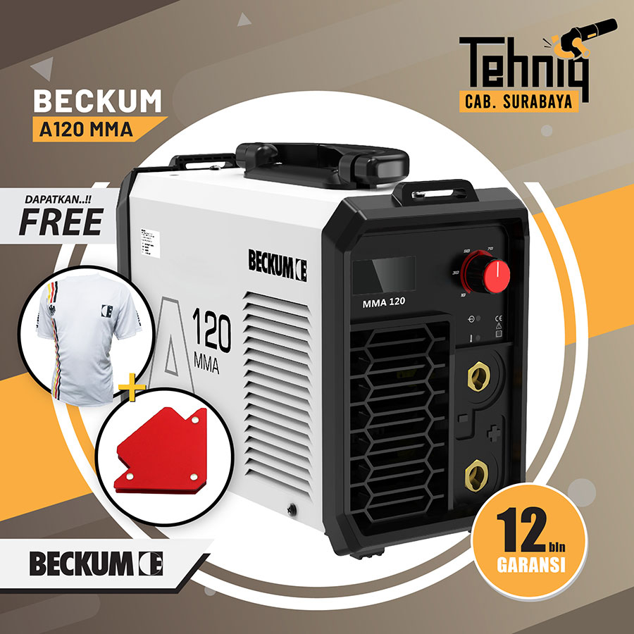Jual MESIN LAS LISTRIK BECKUM MMA A 120 INVERTER WELDING | Shopee Indonesia