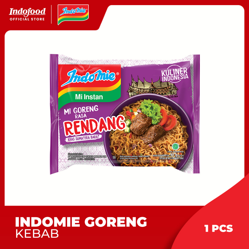 Jual Indomie Goreng Rendang 91 Gr | Shopee Indonesia