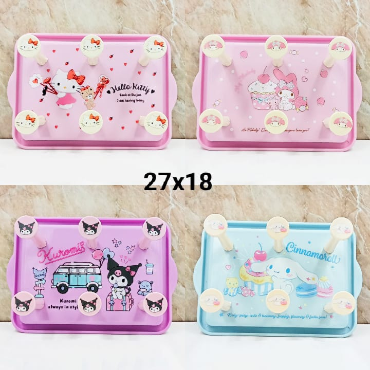Jual RAK GELAS KARAKTER | RAK GELAS CINNAMOROLL MELODY HELLO KITTY| RAK ...