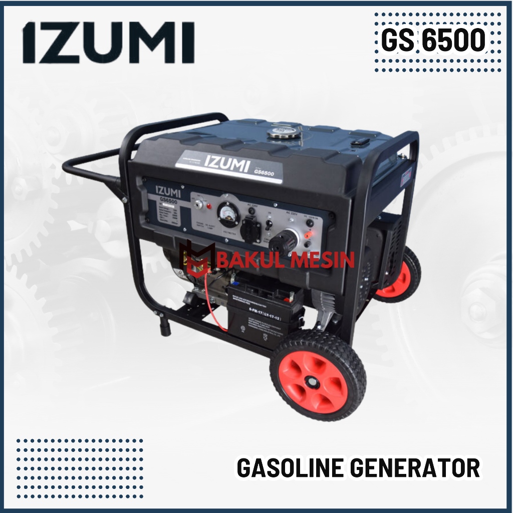 Jual IZUMI GS 6500 Mesin genset listrik 5000watt generator GS6500 | Shopee Indonesia