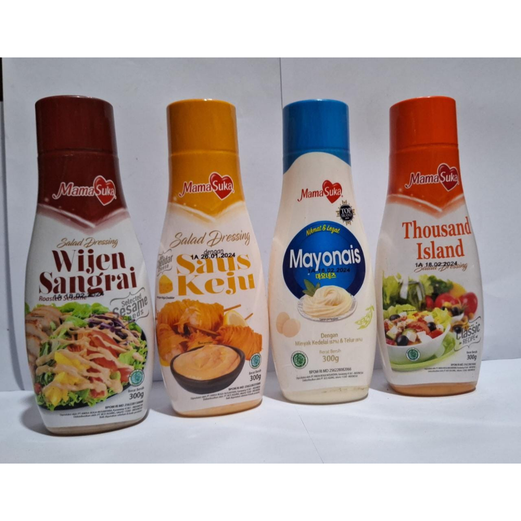 Jual MAMASUKA MAYONAISE THOUSAND ISLAND 300 GR (rijek kemasan) / SALAD ...
