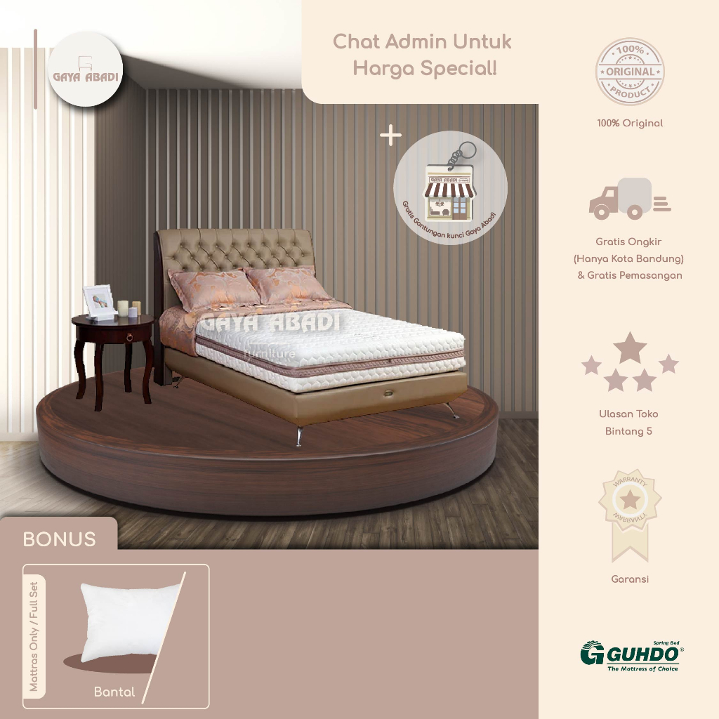 Jual Springbed Guhdo Posture Care Kasur Guhdo Posture Care Guhdo