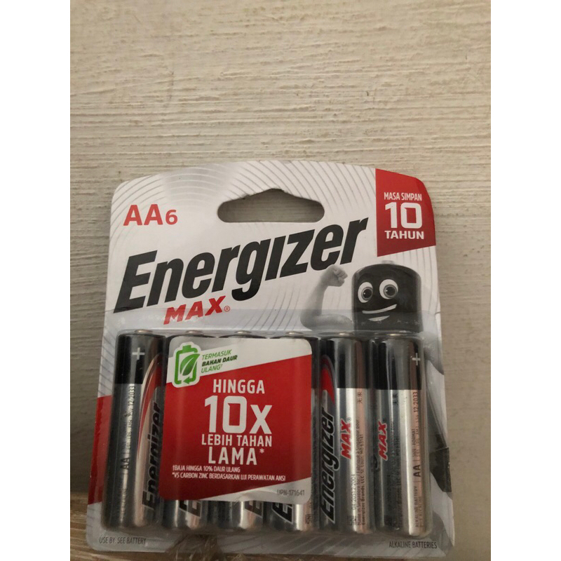 Jual BATERAI ENERGIZER MAX isi 6 | Shopee Indonesia