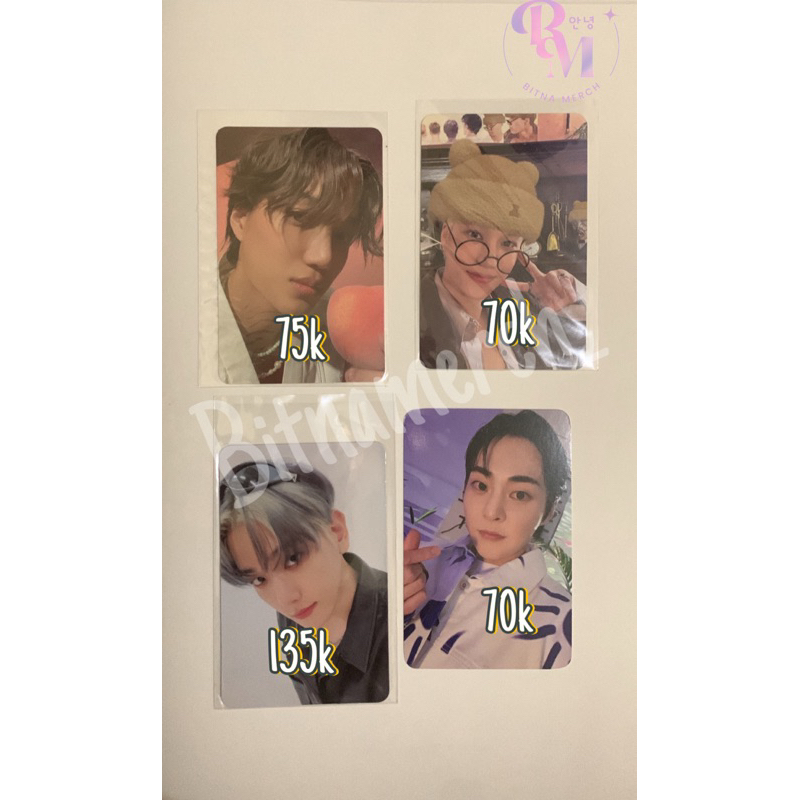 Jual WTS Photocard Official Kai Baekhyun Xiumin | EXO EXIST ROVER ...