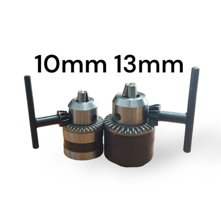Jual BOR Key Set Drill Chuck Kepala bor 10mm 13MM + KUNCI BOR / Kepala ...