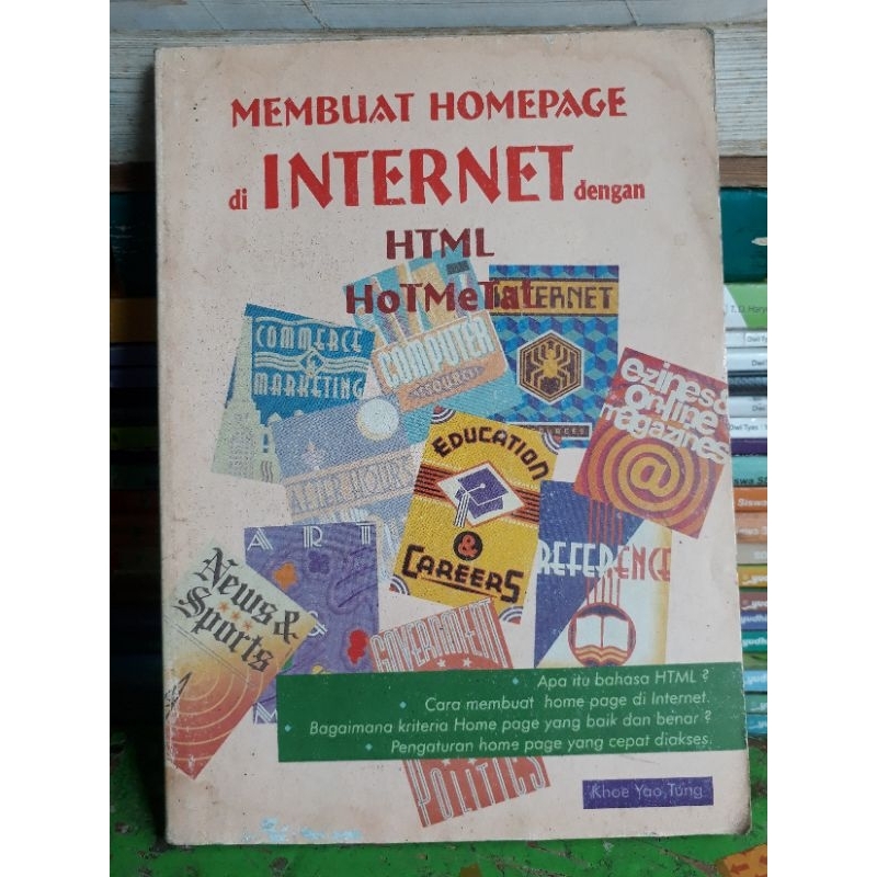 Jual BUKU MEMBUAT HOMEPAGE DI INTERNET DENGAN HTML | Shopee Indonesia Jual BUKU MEMBUAT HOMEPAGE DI INTERNET DENGAN HTML | Shopee Indonesia