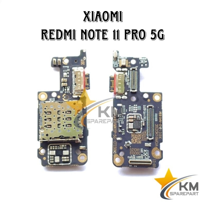 Jual Konektor Charger Xiaomi Redmi Note 11 Pro 5G Pcb Board Papan Cas ...