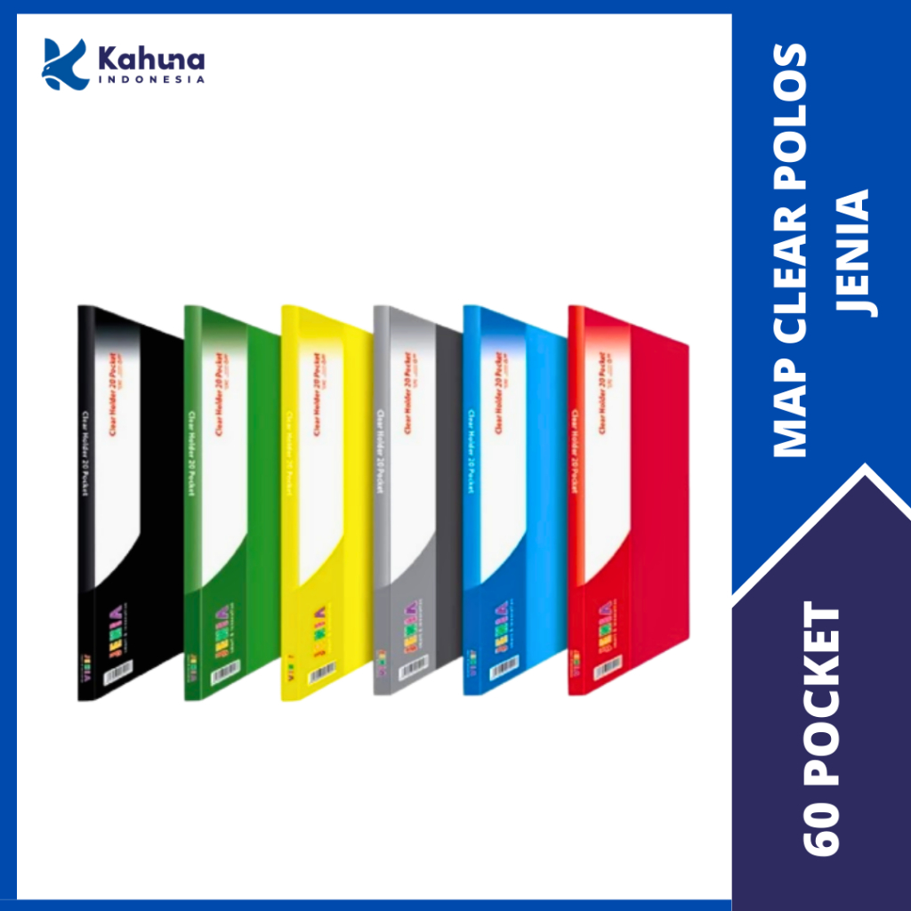 Jual Map clear holder / Clear holder JENIA F4 - 60 POLOS [5010978-82 ...