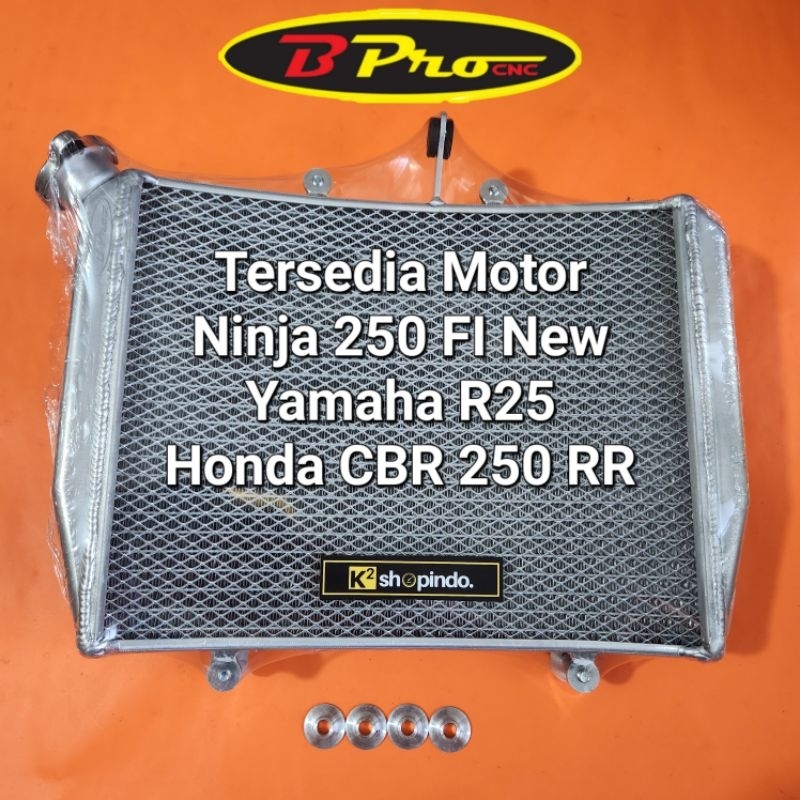 Jual Radiator Bpro Ninja 250 FI Old New CBR 250 RR Yamaha R25 Original ...