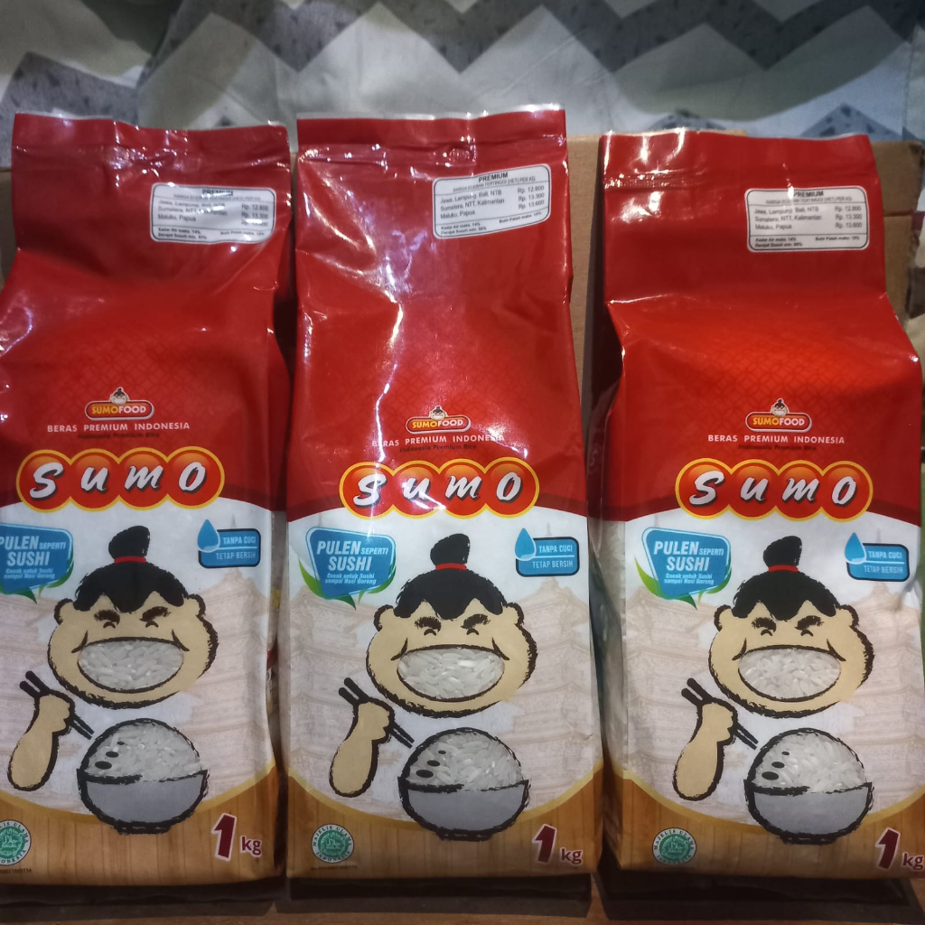 Jual BERAS SUMO PREMIUM 1 KG | Shopee Indonesia