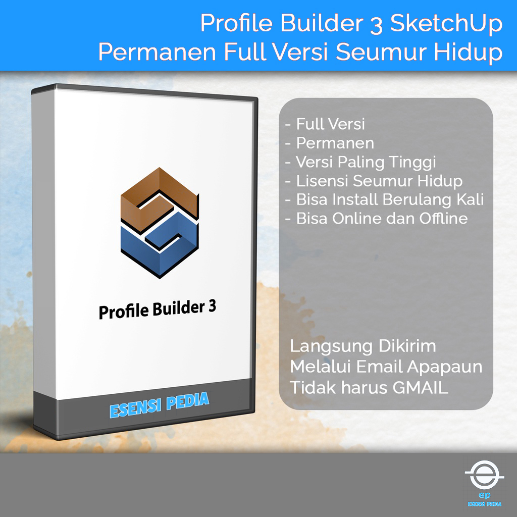 Jual Profile Builder 3 Sketchup Lisensi Permanen Full Versi | Shopee Indonesia