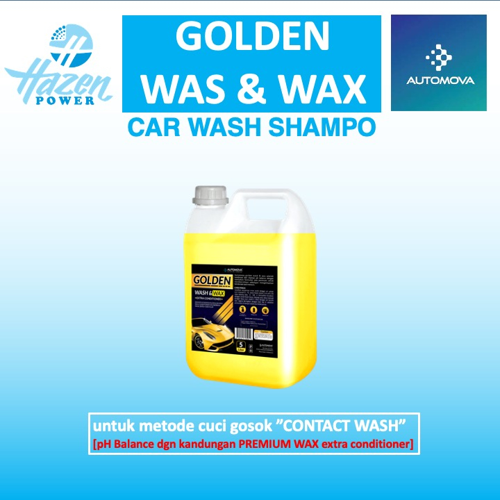 Jual SHAMPOO MOBIL WAX 5 LITER PREMIUM SHAMPO MOTOR MOBIL EXTRA KILAP ...