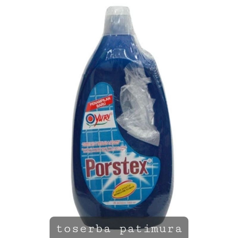 Jual Porstex Pembersih kamar mandi Botol 1000ml / 1 liter | Shopee ...