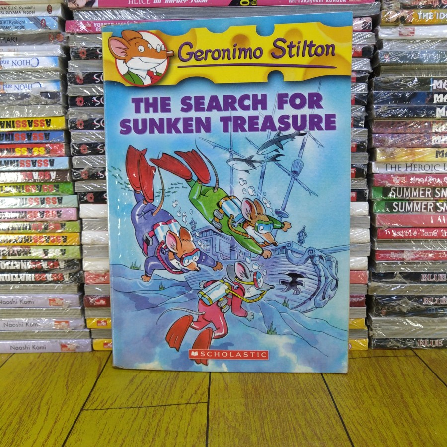 Jual Geronimo Stilton - The Search For Sunken Treasure RH27 | Shopee ...