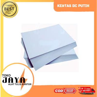 Jual Kertas BC F4 Kertas BC Putih Grade A 200gr Kertas Brief Crad ...
