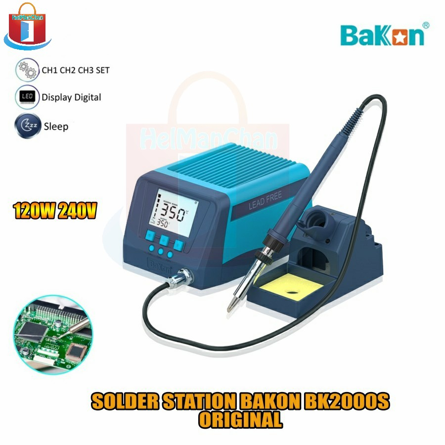 Jual Solder Station Bakon BK2000S Soldering Iron Soldering Station ...