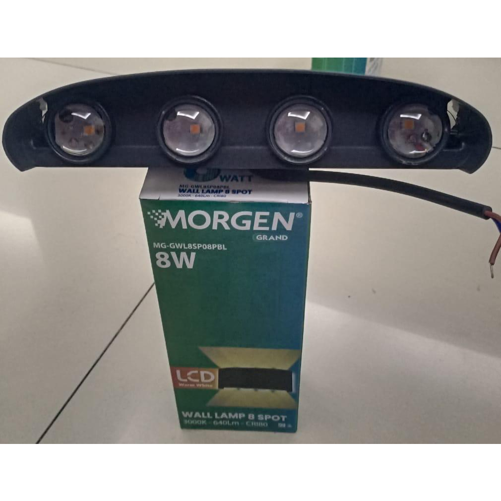 Jual Lampu Dinding MORGEN LED 4, 6, 8 SPOT 4W 6W 8W Wall Lamp LED MORGEN | Shopee Indonesia