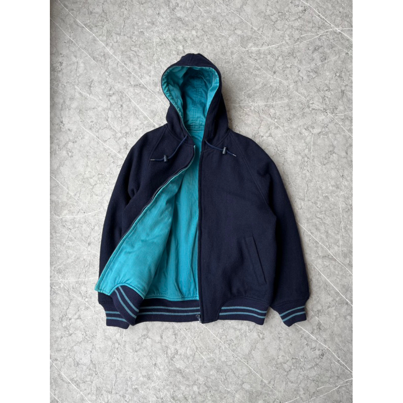 Jual Varsity Jacket Vintage Wool reversible no leather/kulit | Shopee ...