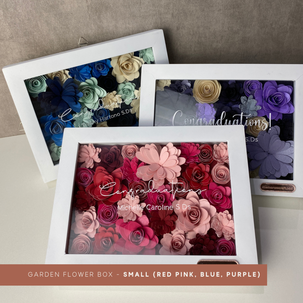 Jual Graduation Flower Boxes | Bunga Kertas Graduation | Kado Kelulusan ...
