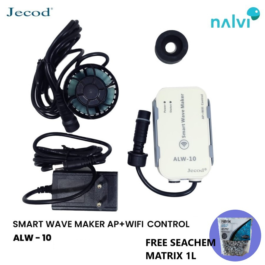 Jual Jecod ALW 10 wifi smart wavemaker 4000 lph (FREE SEACHEM MATRIX 1L) | Shopee Indonesia