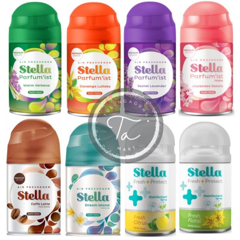 Jual STELLA MATIC REFILL 160ml - REFILL PENGHARUM RUANGAN 160ml ...