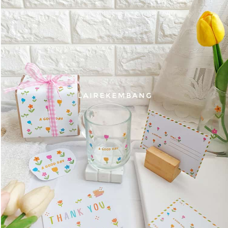 Jual gelas kado wisuda/gelas kado/hampers gelas/kado ulang tahun ...