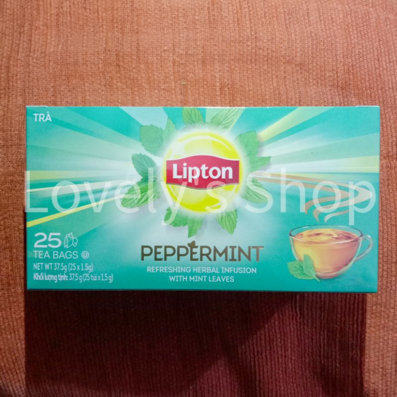 Jual LIPTON PEPPERMINT ISI 25 KANTONG TEH | Shopee Indonesia