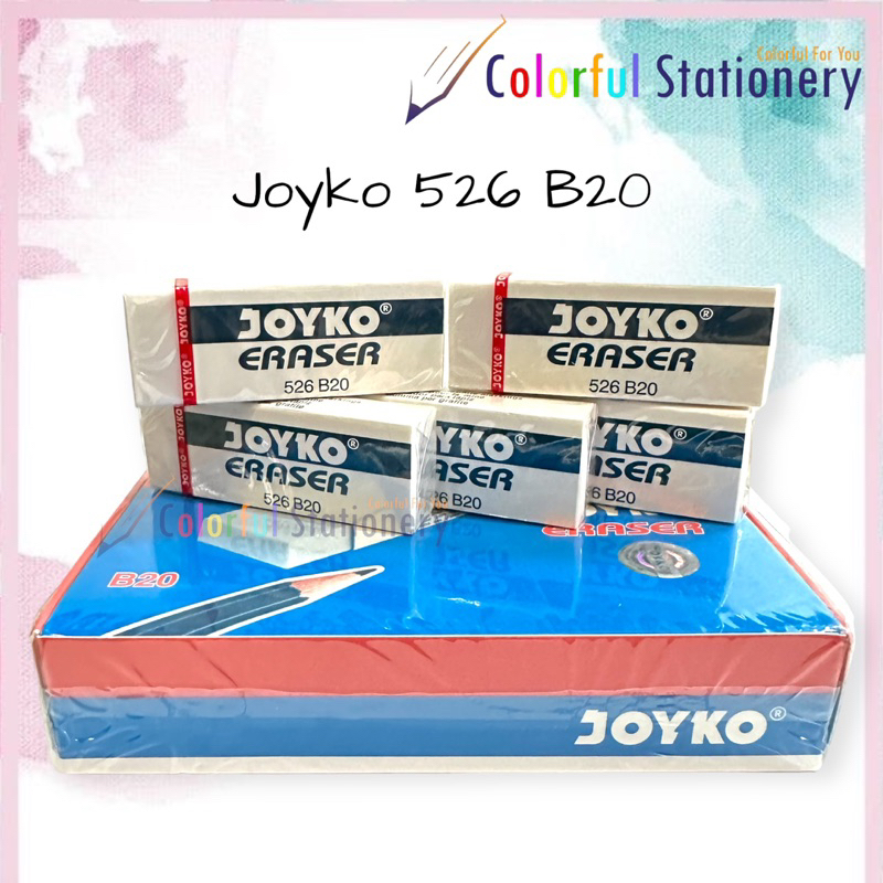 Jual Penghapus / Eraser Joyko 526 B20 & ER-20BL (Pcs) | Shopee Indonesia