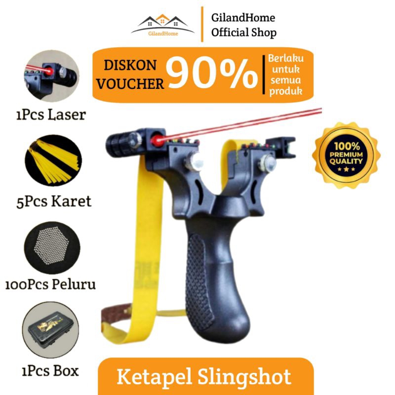 Jual Ketapel Katapel Slingshot paket lengkap | Shopee Indonesia