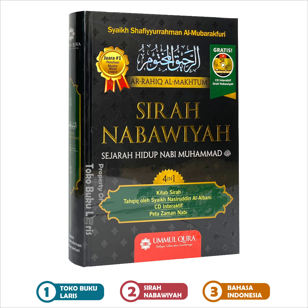 Jual Sirah Nabawiyah ORI Siroh Rasulullah Karya Syaikh Shafiyurrahman ...