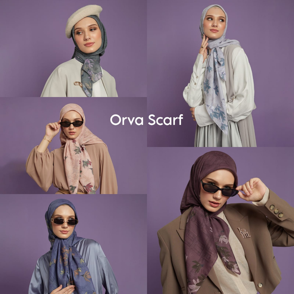 Jual Orva Paris Signature Scarf Kamiidea Kami Idea | Shopee Indonesia