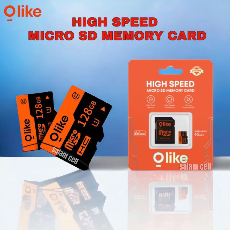 Jual Memori Card Olike Clas 10 MMC Kartu Memori 128GB Original Olike ...