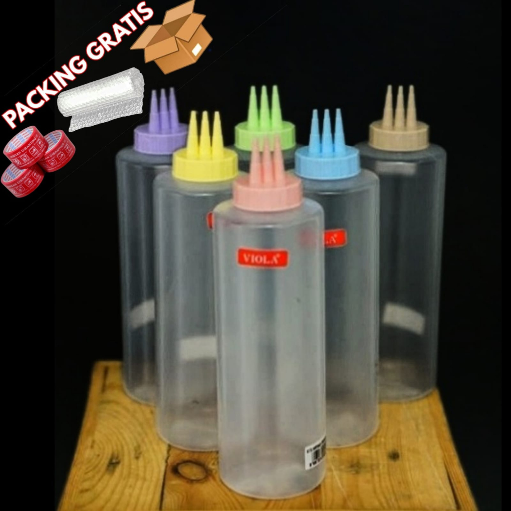Jual Botol Saus Saos Kecap Ujung Lancip Murah | Shopee Indonesia