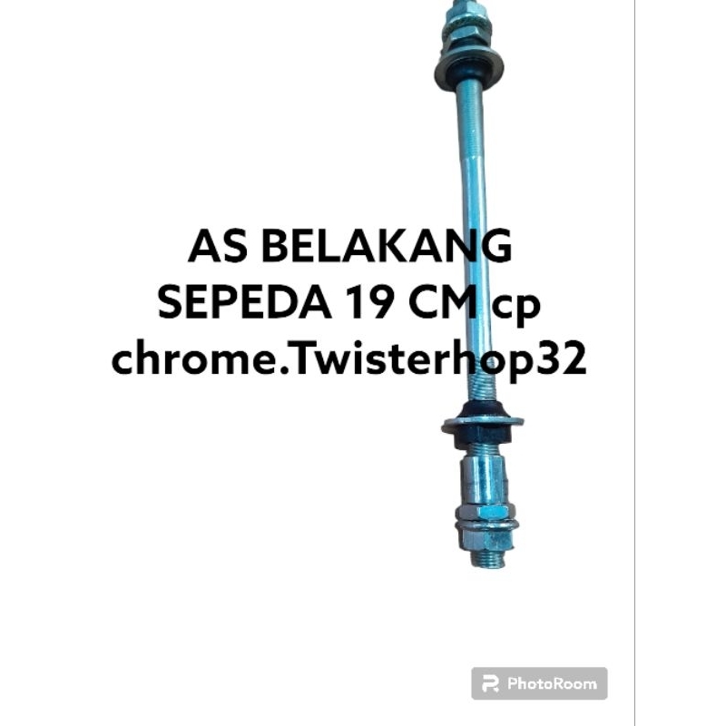 Jual As sepeda bagian belakang bahan baik 19 cm Chrome | Shopee Indonesia