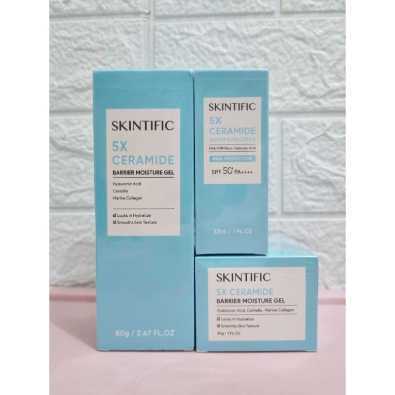 Jual Skintific 5X Ceramide Barrier Moisture Gel Moisturizer 30g 80g ...