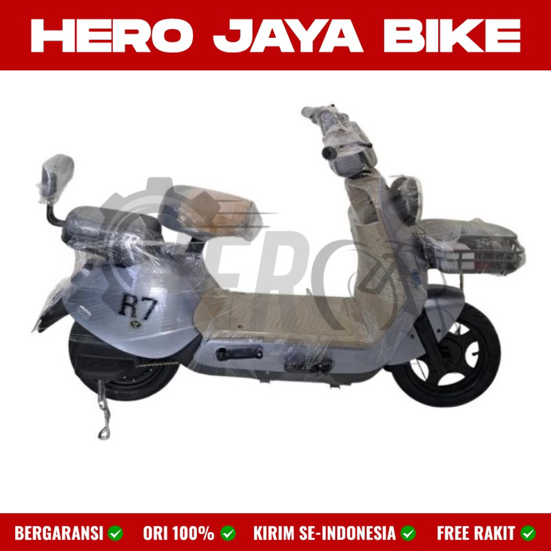 Jual Sepeda Listrik UWINFLY R7S // R7 S Terbaru 500Watt 12Ah Bisa Pakai ...