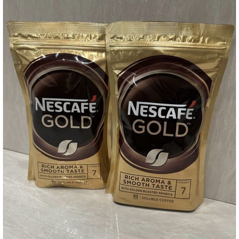 Jual Nescafe gold 170 gr rich aroma & smooth taste Refill | Shopee ...