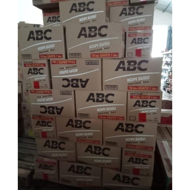 Jual Kopi ABC Kopi Susu Sachet 1 dus (12x11sachet) | Shopee Indonesia