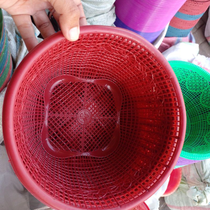 Jual 1 Lusin (12 biji) Wakul tradisi plastik ceting nasi besek ...