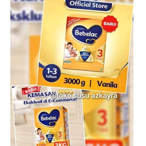 Jual BEBELAC 3&4 3KG | Shopee Indonesia