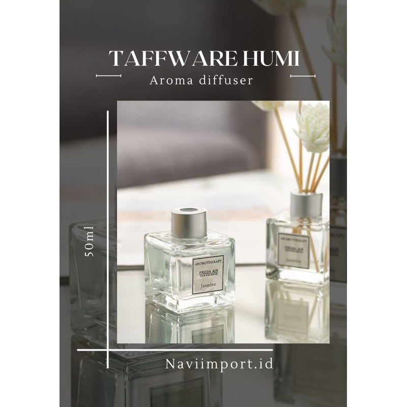 Jual (100% ORIGINAL) Taffware HUMI Parfum Ruangan Aroma Diffuser Rattan ...