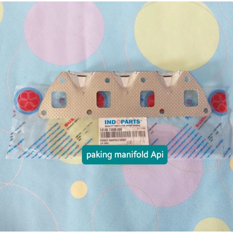 Jual paking manifold Api exhaust Gasket suzuki jimny katana SJ410 asli ...