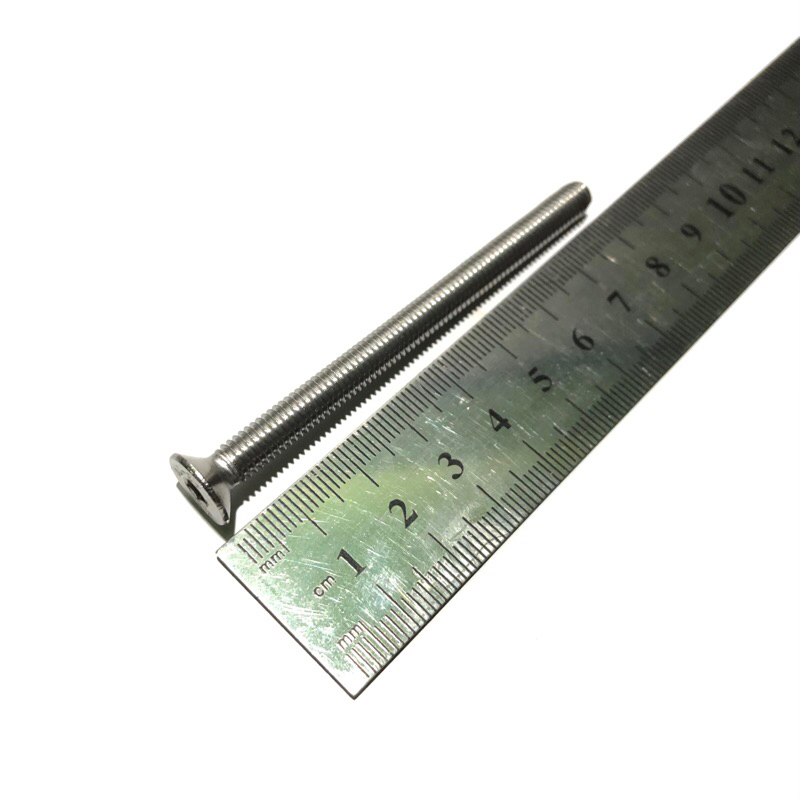 Jual Baut Verseng L M6 X 80 ( Baut 10 Panjang 8 cm) stainless 304 A2-70 ...