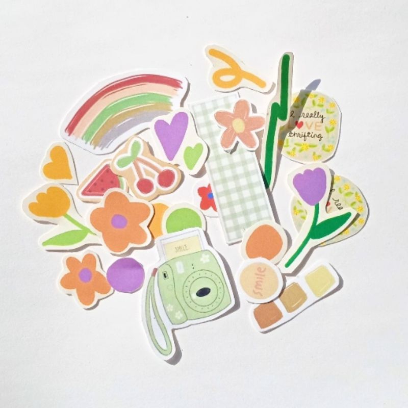 Jual sticker mini aesthetic (20pcs) | Shopee Indonesia