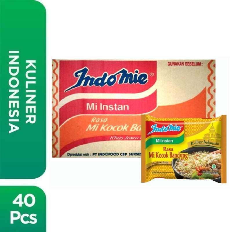 Jual INDOMIE Rasa MI KOCOK BANDUNG Mie Kuah Instan - 1 Dus / 40 Pcs ...