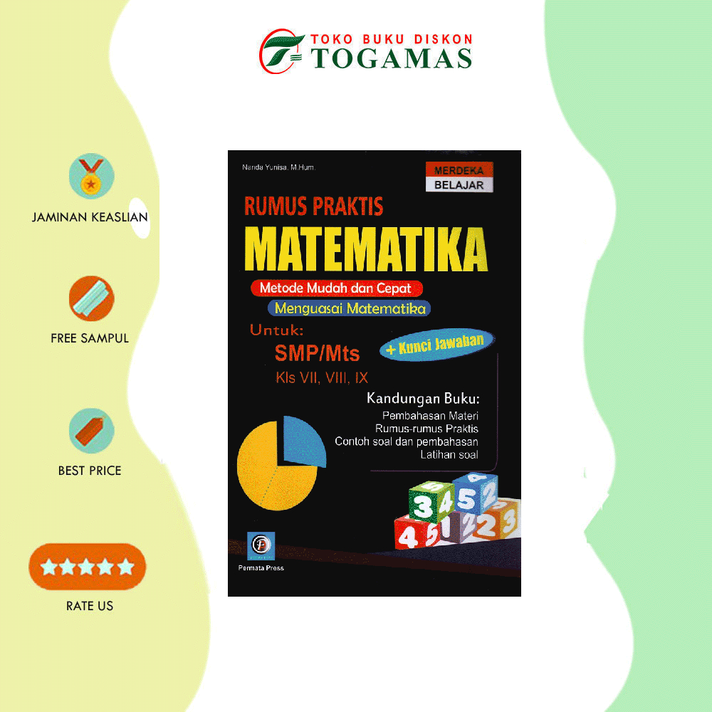 Jual Rumus Praktis Matematika Untuk SMP/MTS Kelas 7,8,9 | Shopee Indonesia